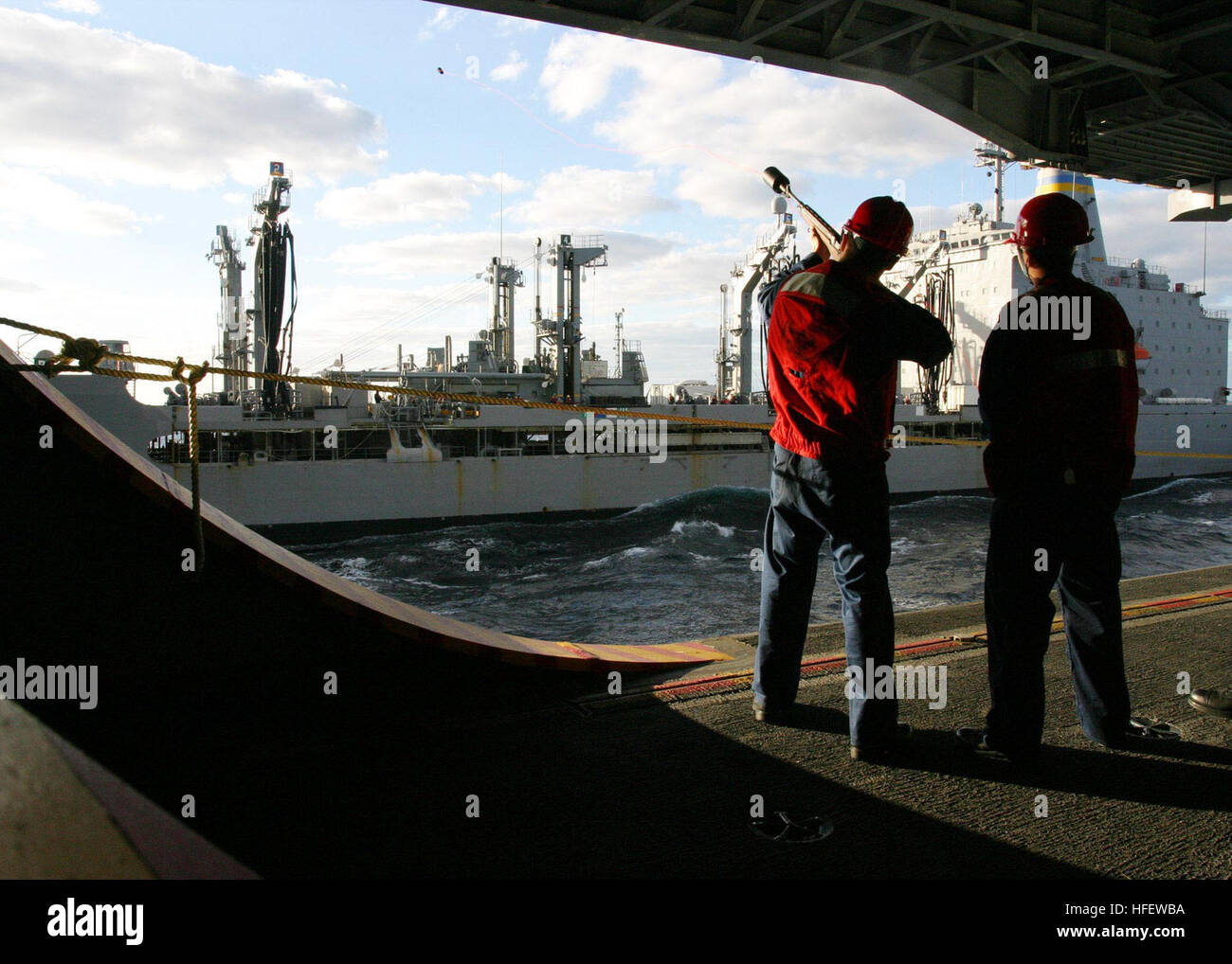 040301-N-9907G-119 Atlantic Ocean (Mar. 1, 2004) – Gunner’s Mate 2nd ...