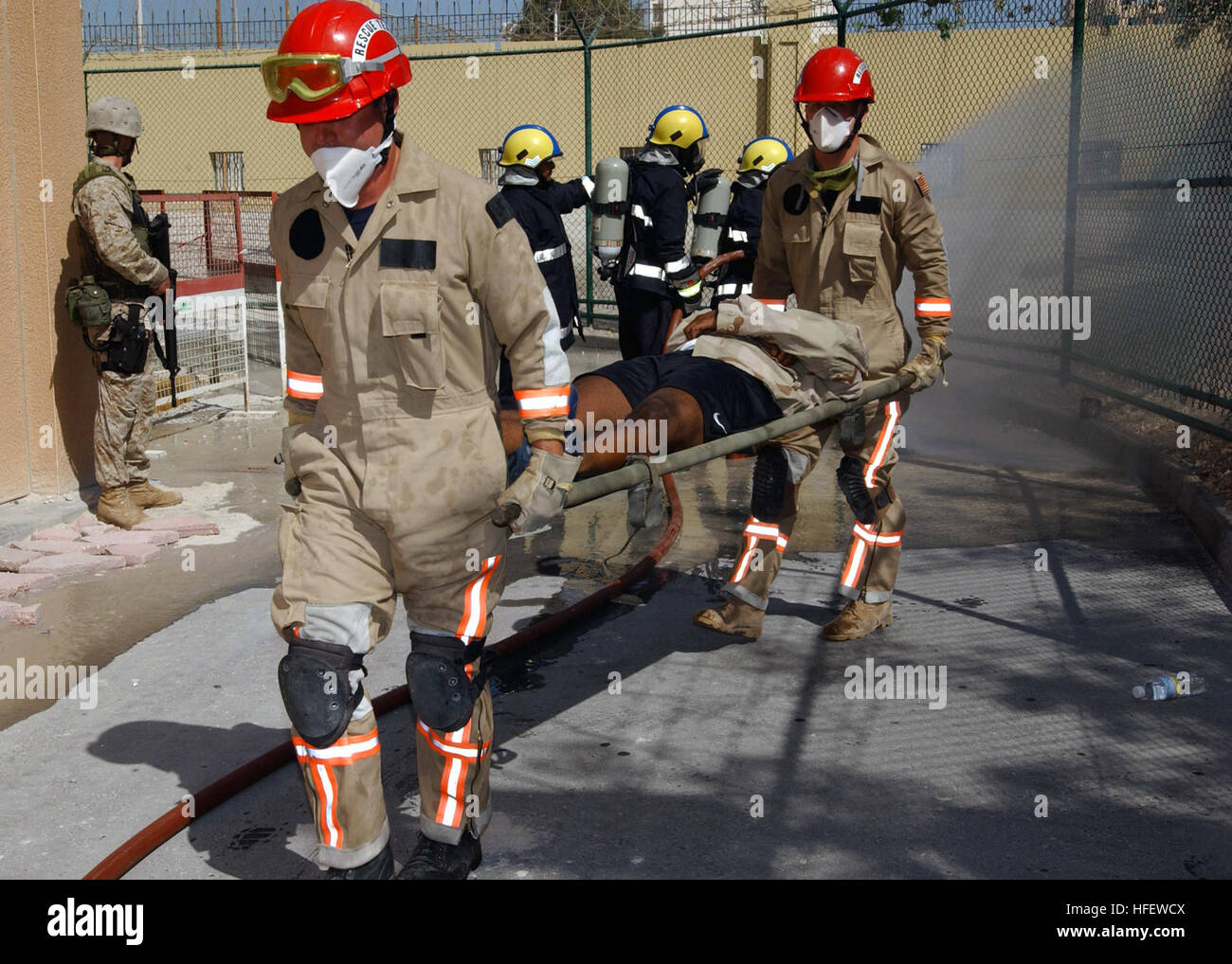 Bahrain emergency response team hi-res stock photography and images - Alamy