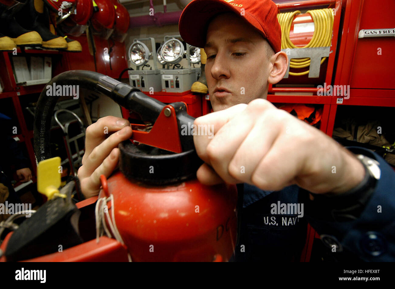Aircraft Fire Extinguisher Stock Photos & Aircraft Fire Extinguisher ...