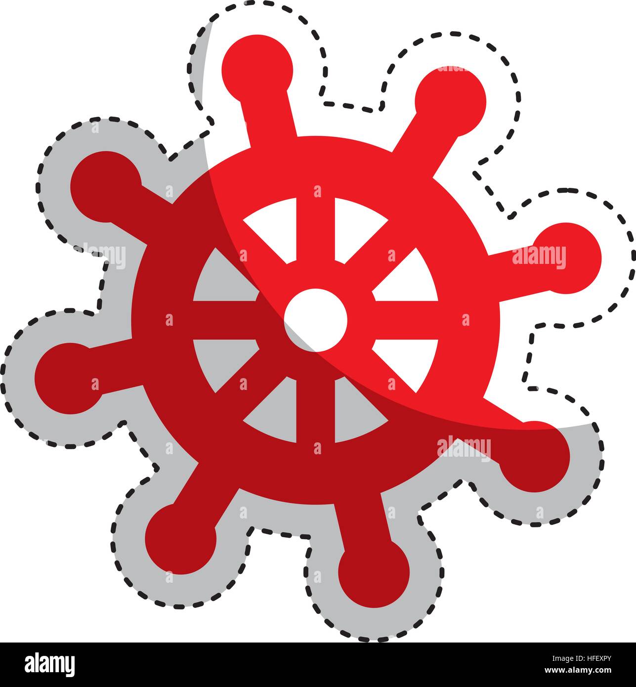 timon ship maritime icon vector illustration design Stock Vector Image ...