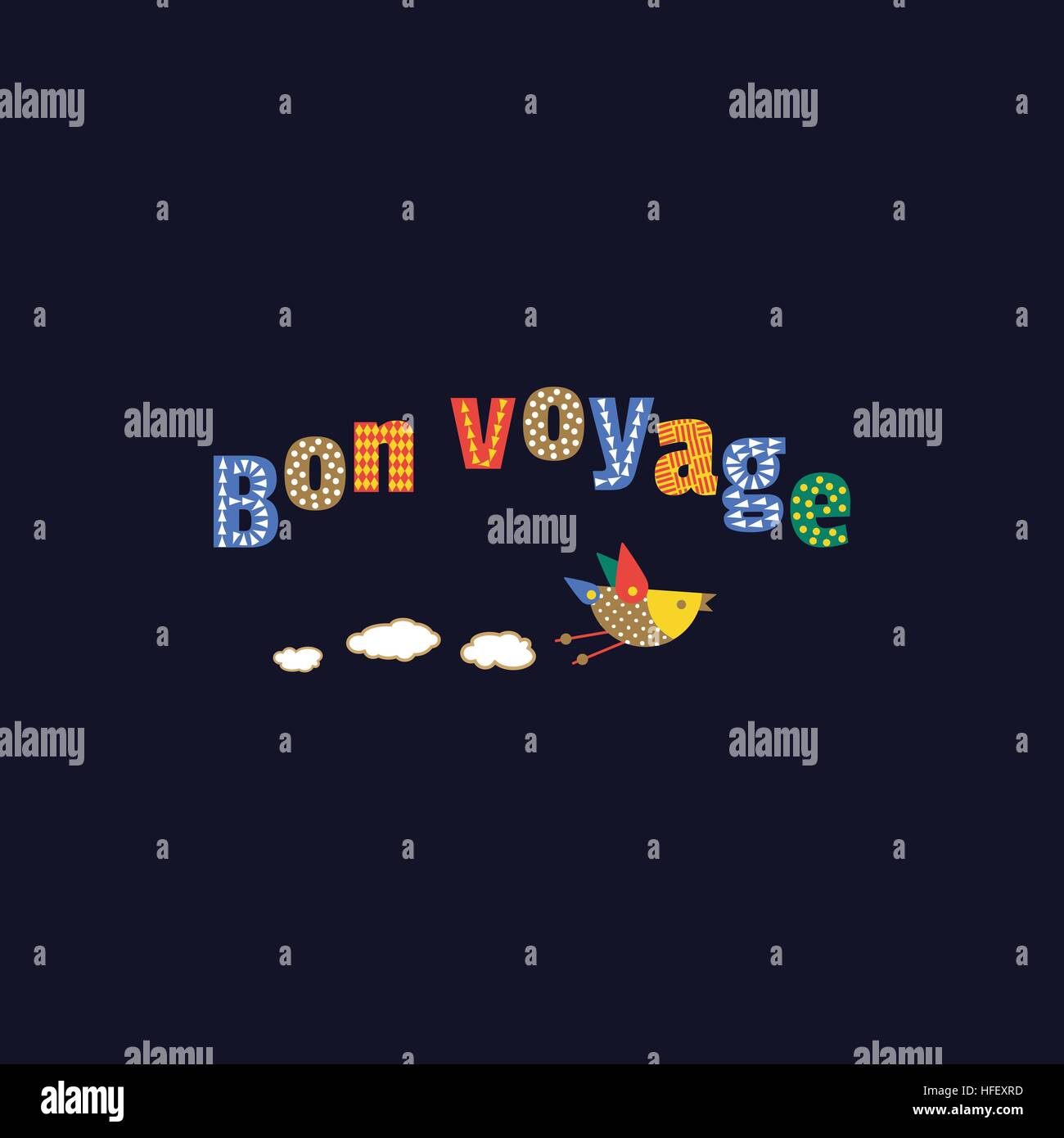 Have a nice flight Stock Vector Images - Alamy