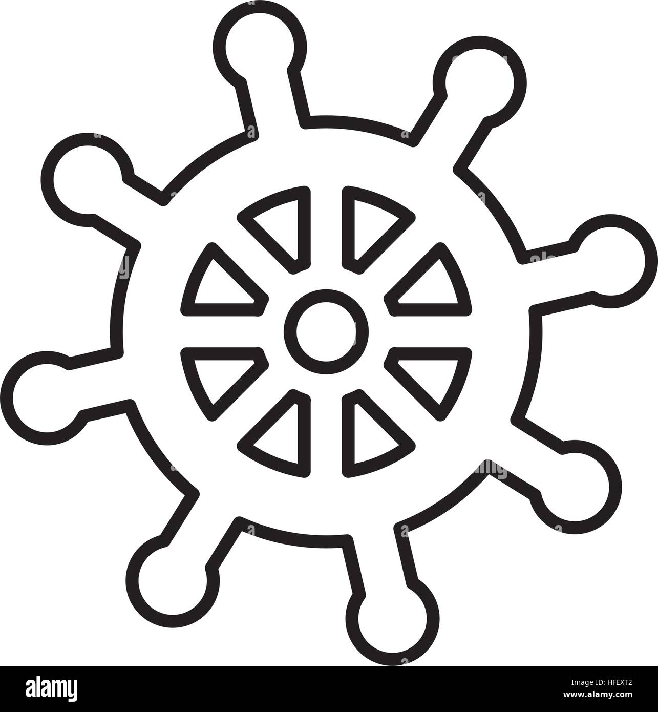 timon ship maritime icon vector illustration design Stock Vector Image ...