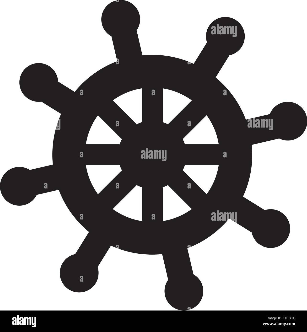 Timon boat isolated icon hi-res stock photography and images - Alamy