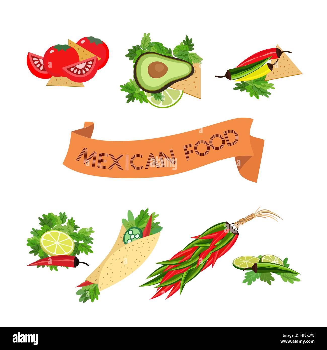 Food street latin Cut Out Stock Images & Pictures - Alamy