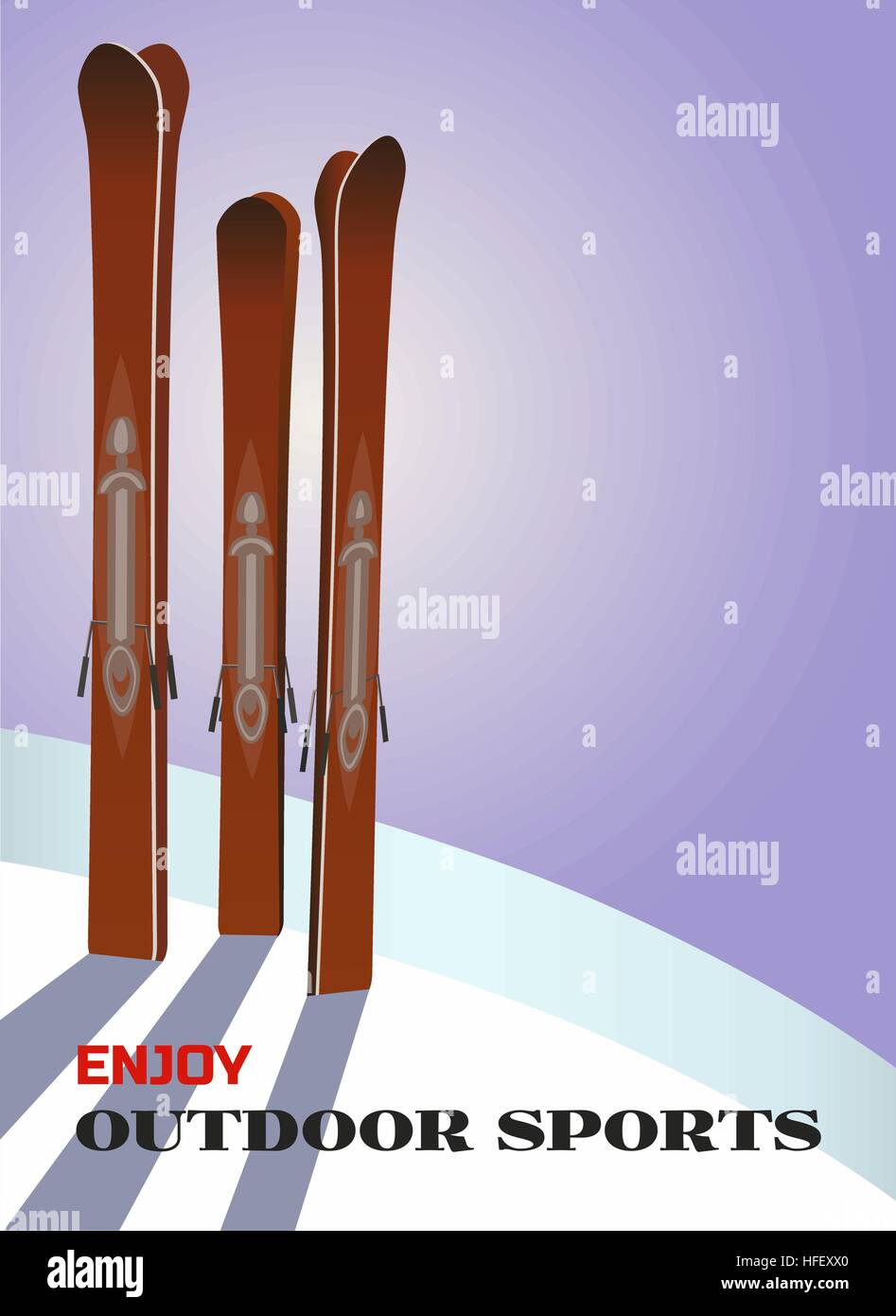 Outdoor adventure retro poster Stock Vector Image & Art - Alamy