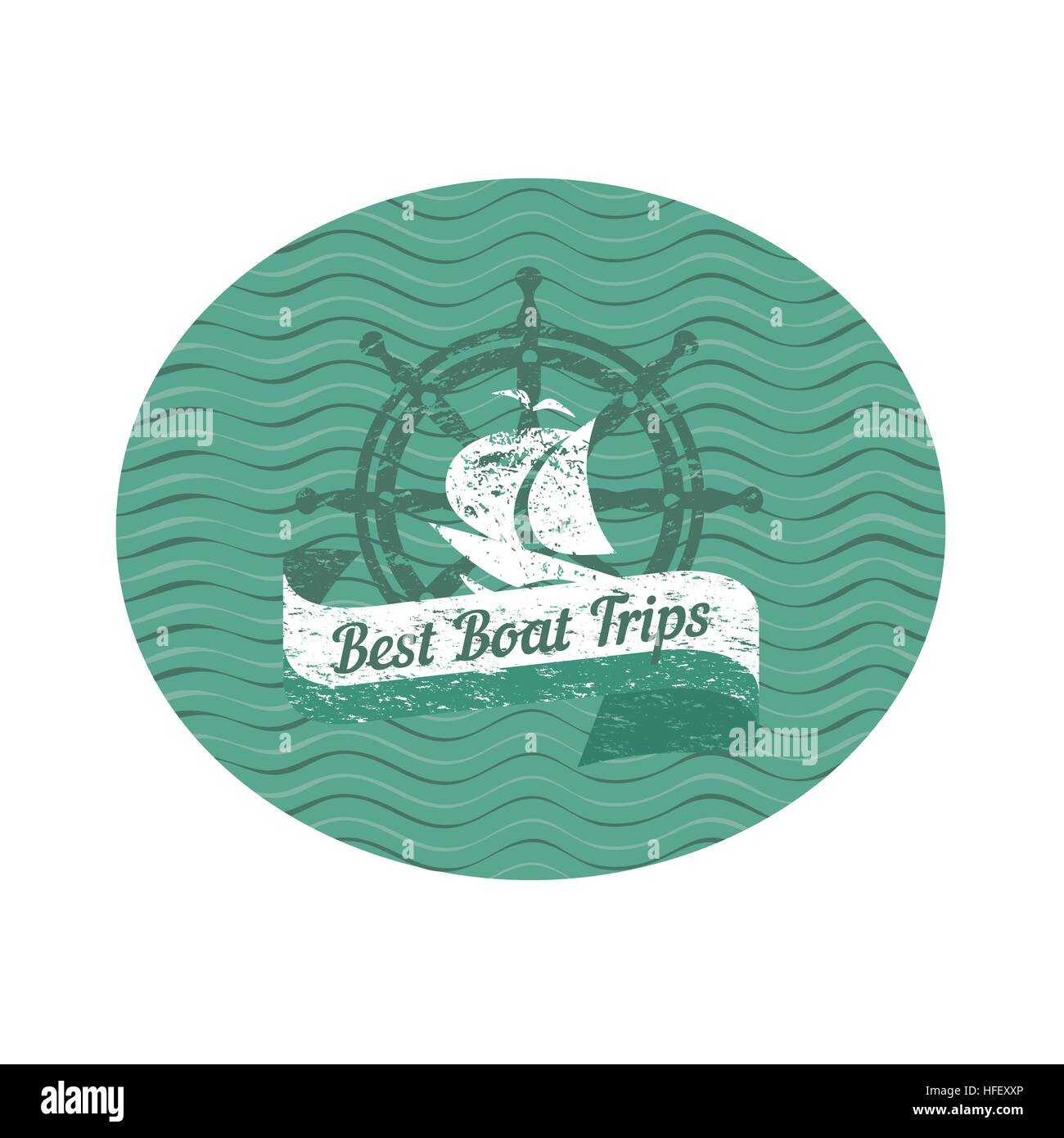 Rubber boat on sea Stock Vector Images - Alamy