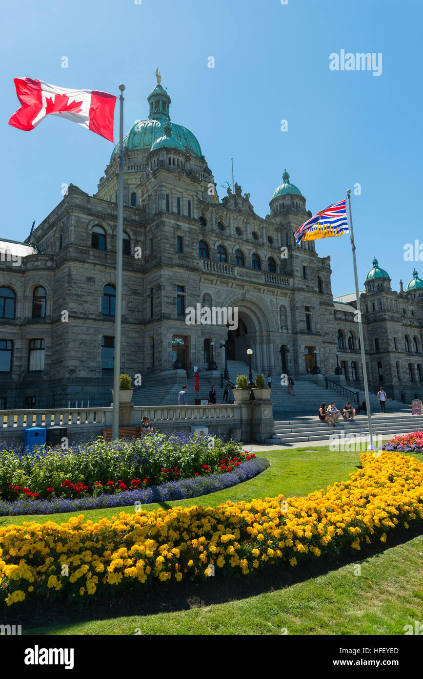 British columbia flags hi-res stock photography and images - Alamy