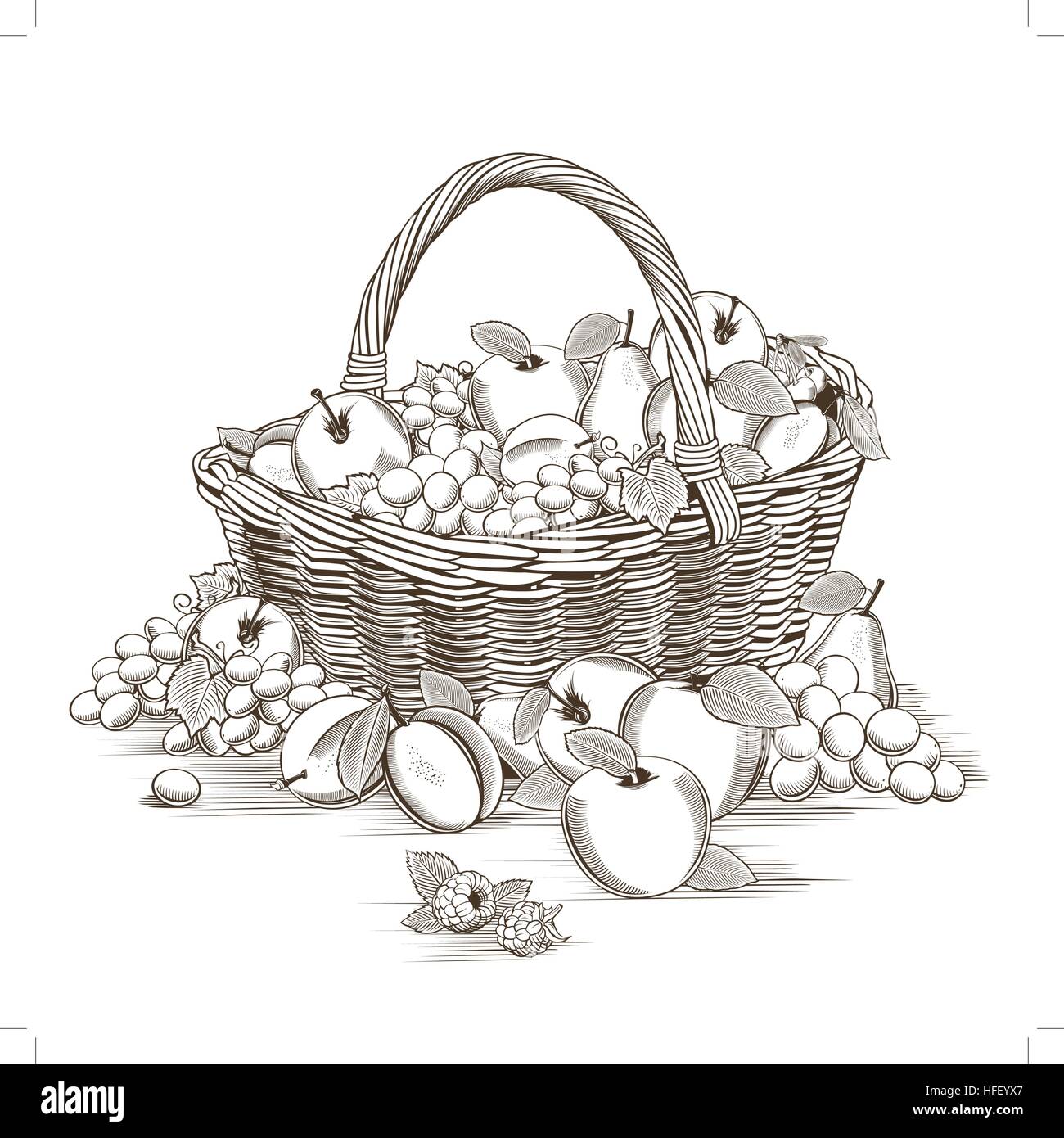 Apple fruit cut cutout Stock Vector Images - Alamy