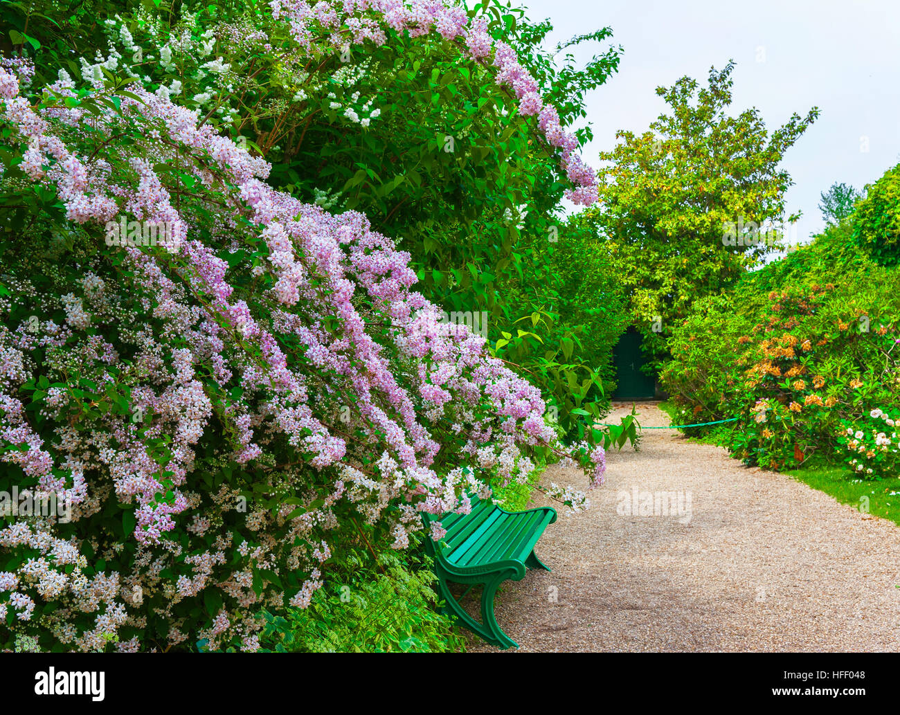 In the park of Claude Monet estate Stock Photo - Alamy