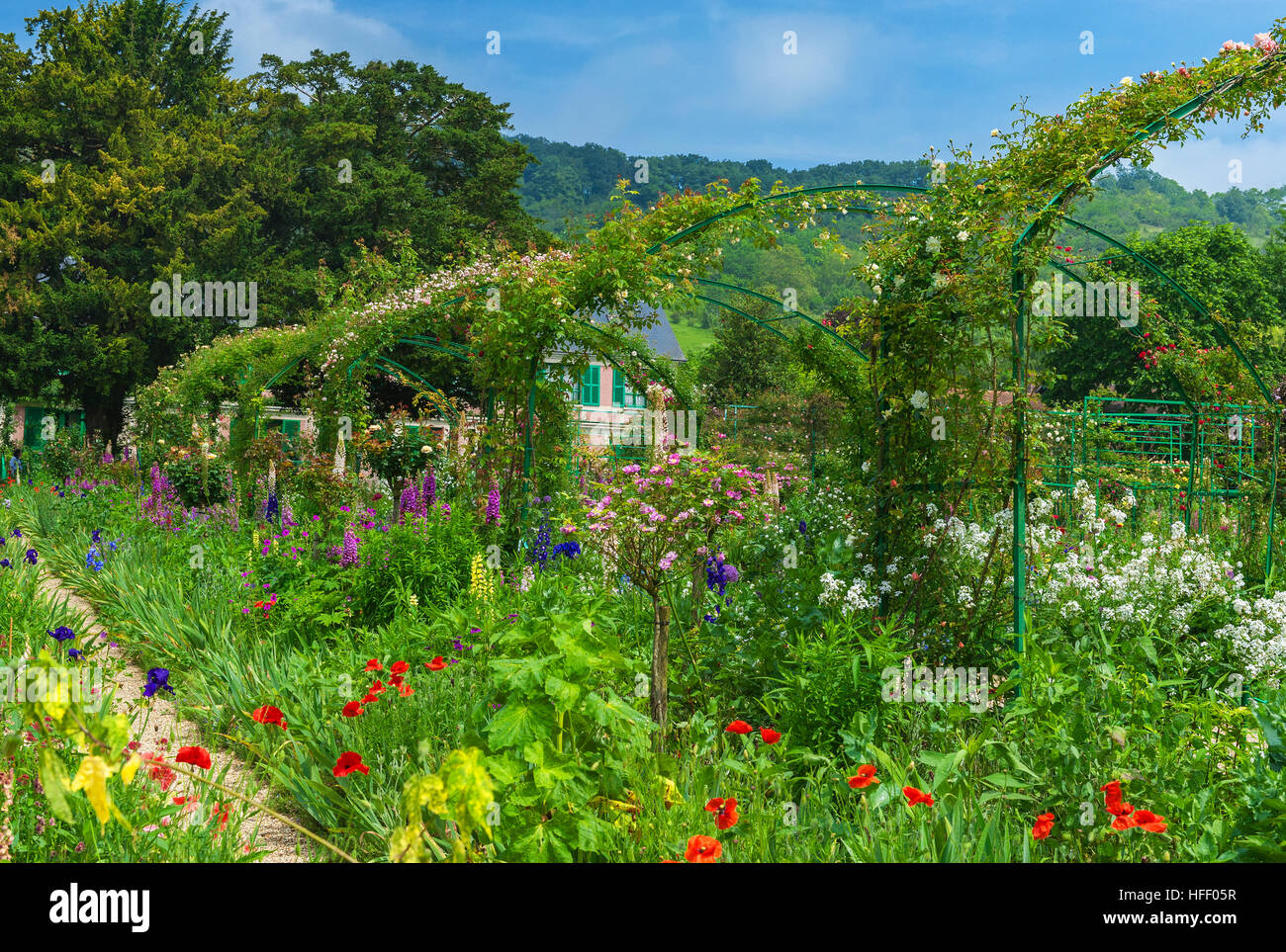 In the park of Claude Monet estate Stock Photo - Alamy