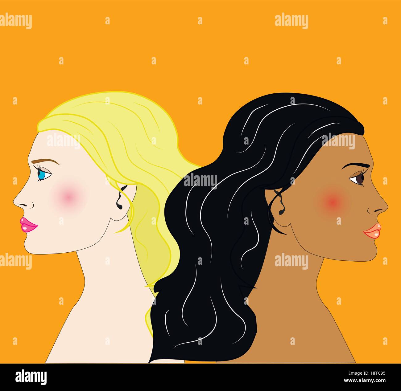 Zodiac girls hi-res stock photography and images - Alamy