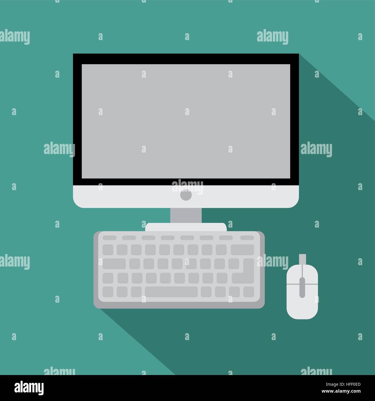 computer desktop isolated icon vector illustration design Stock Vector ...