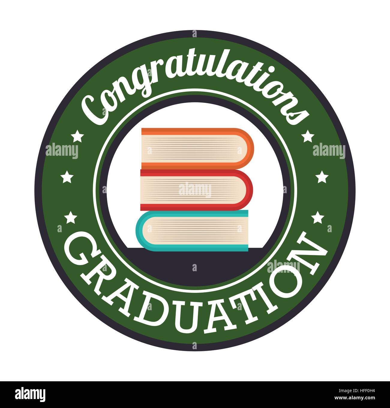 Graduation season vector vectors Cut Out Stock Images & Pictures - Alamy