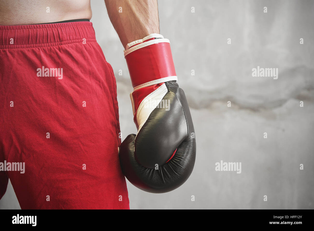 Close up handsome strong boxer hi-res stock photography and images - Alamy