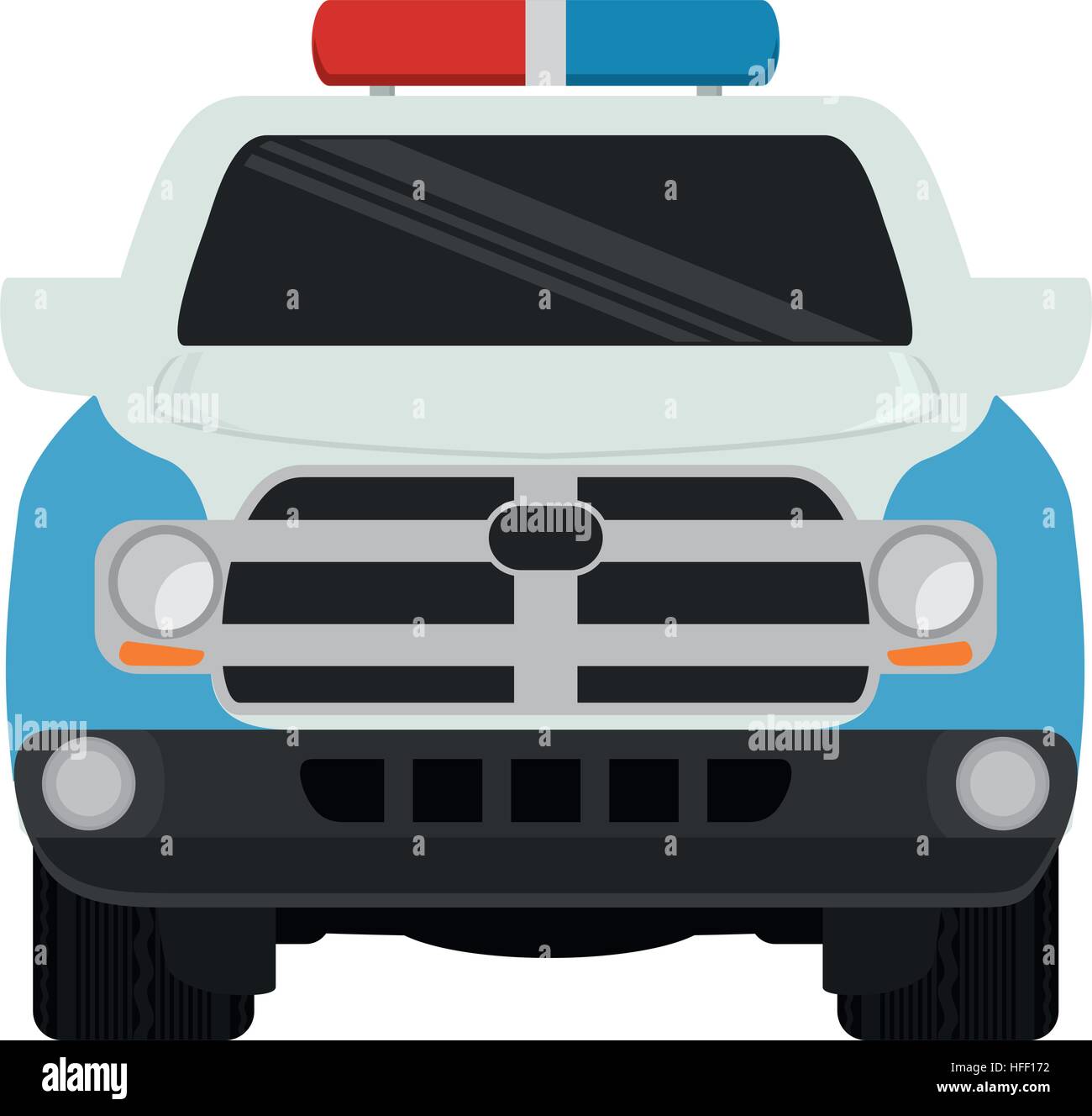 police car icon Stock Vector Image & Art - Alamy