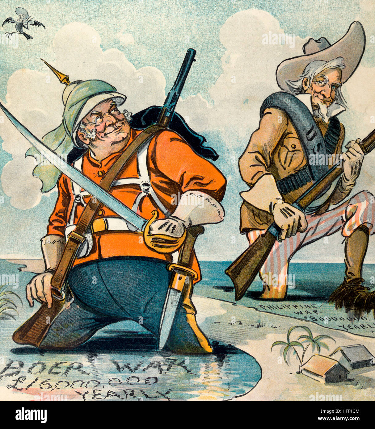 Boer cartoon uk hi-res stock photography and images - Alamy