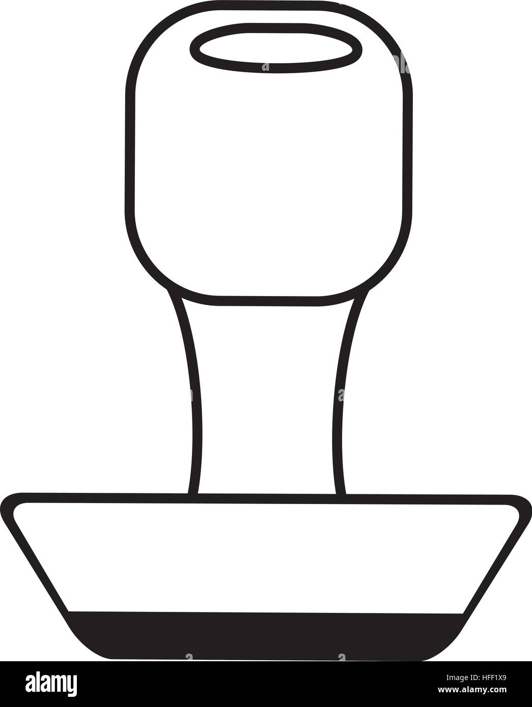 rubber stamping supplies outline Stock Vector Image & Art - Alamy