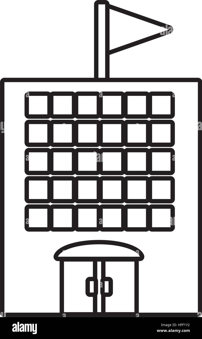 building school classroom student outline Stock Vector Image & Art - Alamy