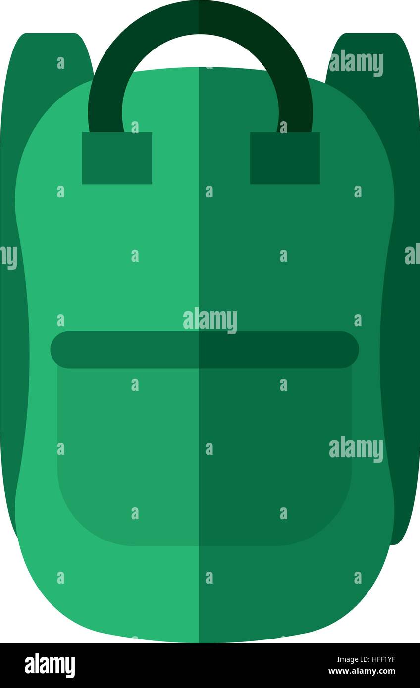 green bag school pupil shadow Stock Vector Image & Art - Alamy