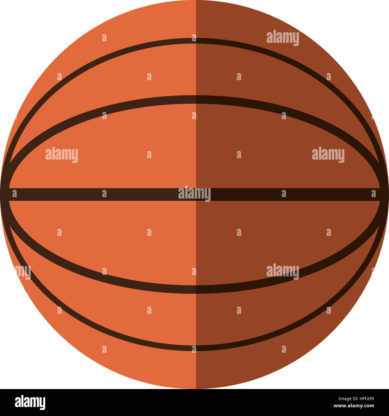 basketball ball sport school shadow Stock Vector Image & Art - Alamy