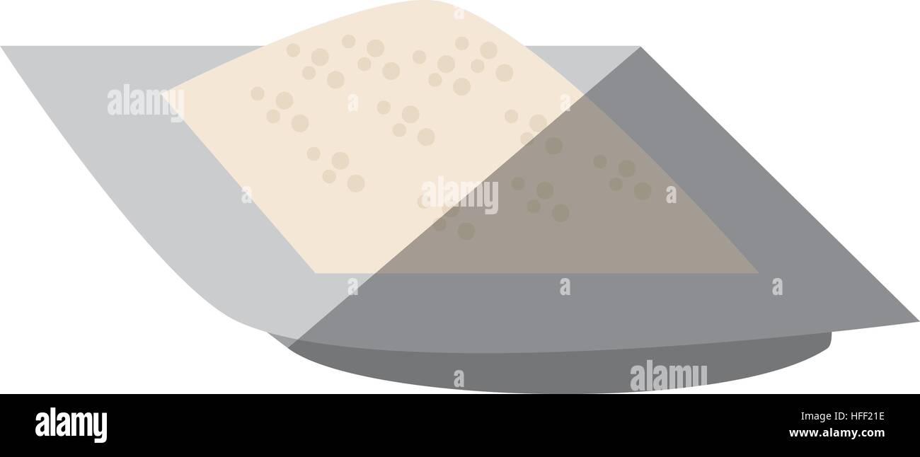 flour dish ingredient cook shadow Stock Vector Image & Art - Alamy