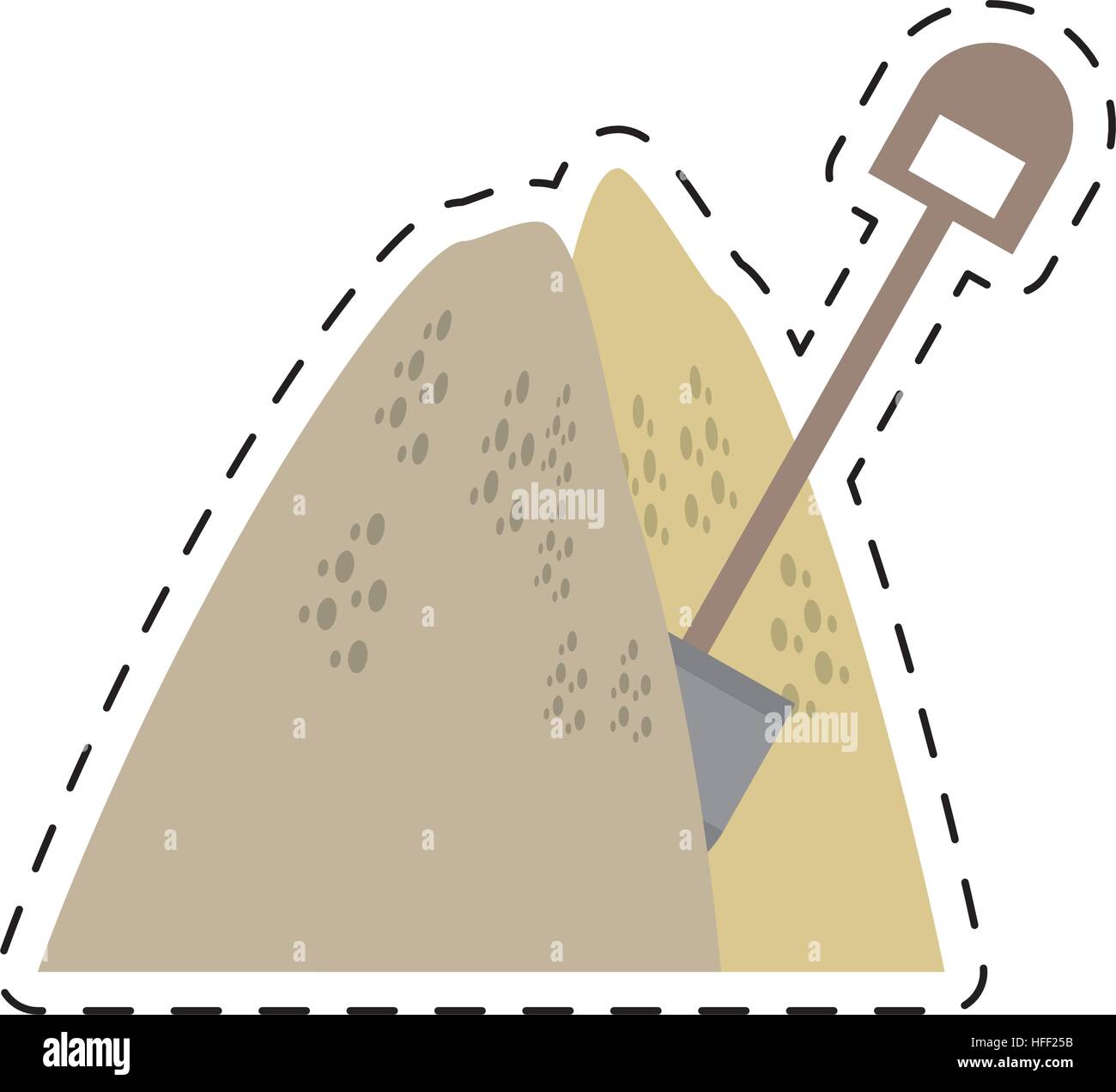 Aggregate extraction Stock Vector Images - Alamy