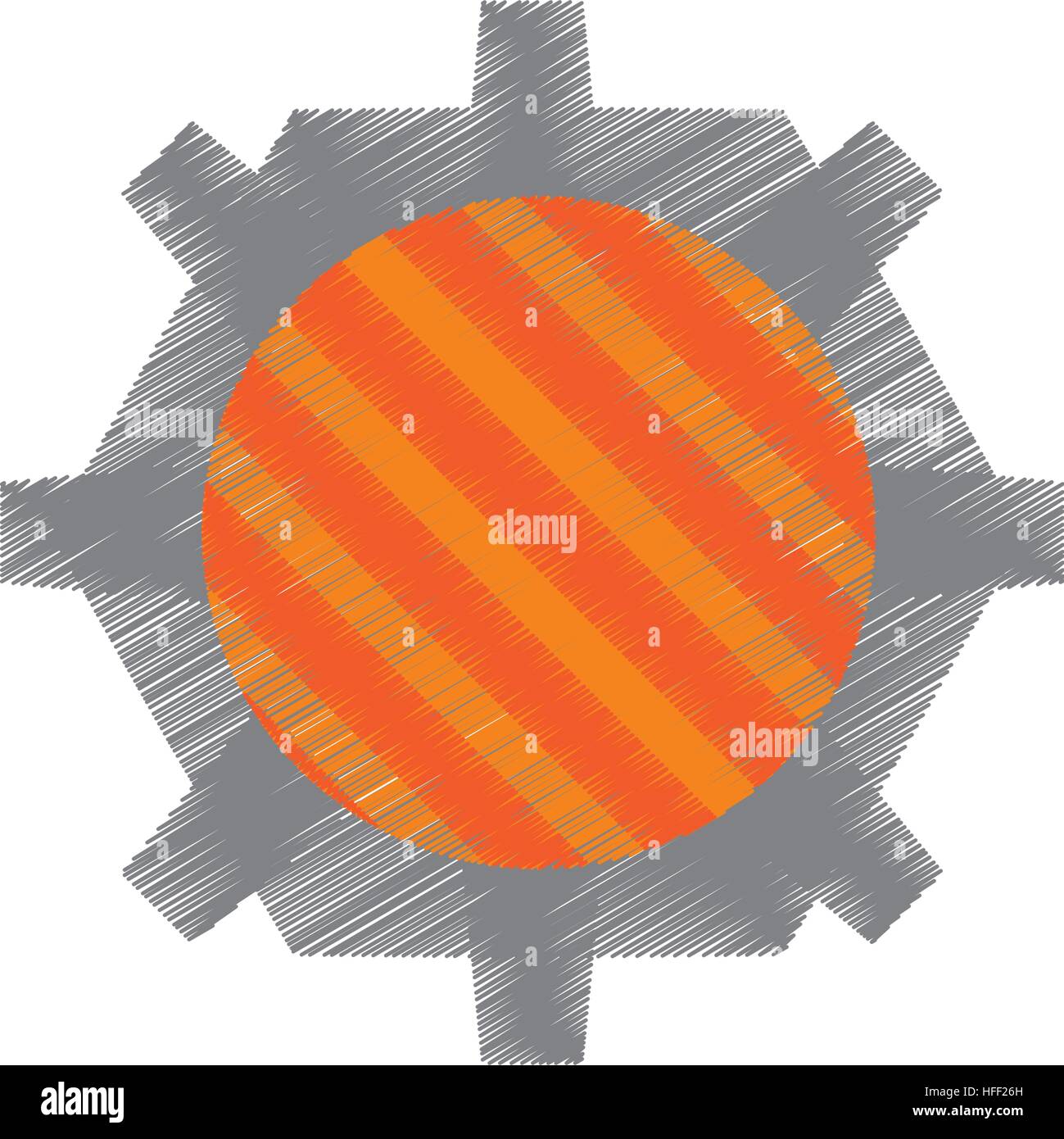 drawing gear construction engine work Stock Vector Image & Art - Alamy