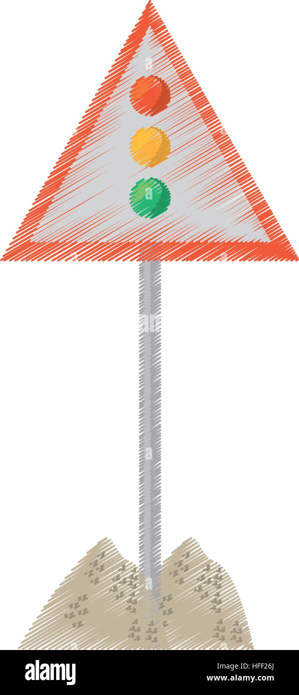 Road Sign Drawing High Resolution Stock Photography and Images - Alamy