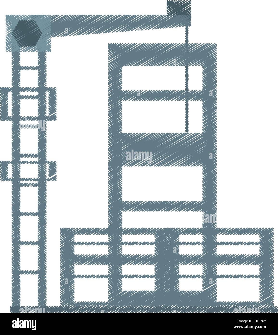 Steel Beam Steel Construction Stock Vector Images - Alamy