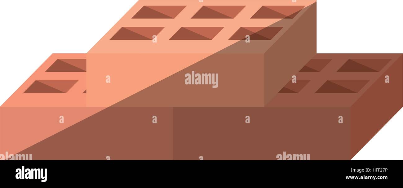 cartoon blocks brick construction tool Stock Vector Image & Art - Alamy