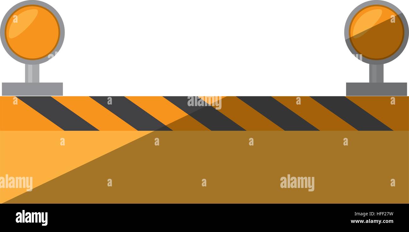 cartoon under constuction board light Stock Vector Image & Art - Alamy