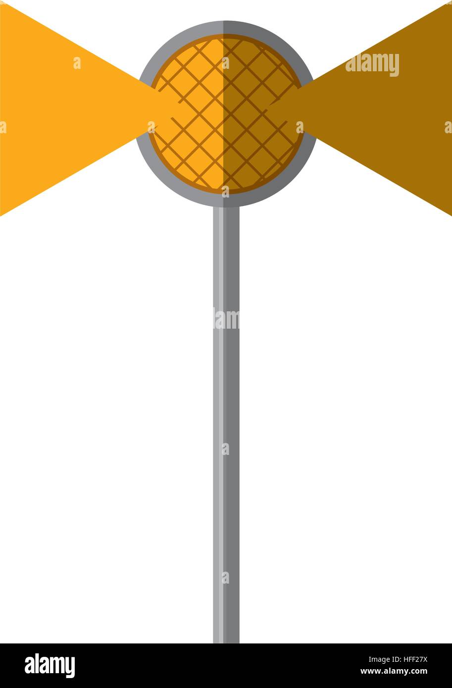 cartoon light alert mining caution sign Stock Vector Image & Art - Alamy