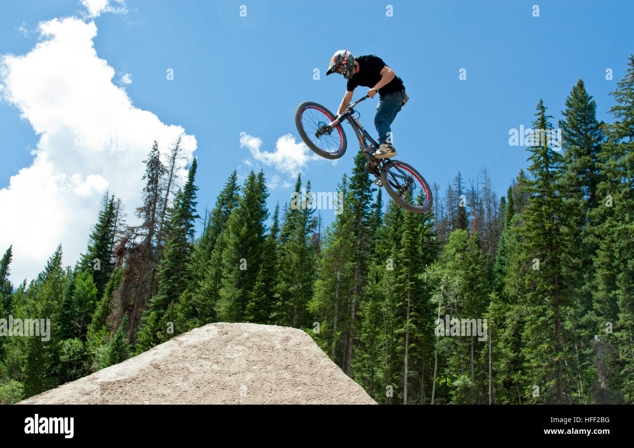 Trestle bike park colorado hi-res stock photography and images - Alamy