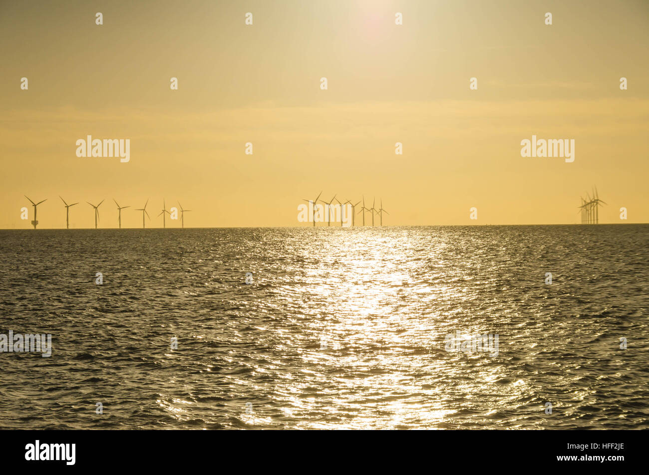 Gunfleet sands offshore wind farm hi-res stock photography and images ...
