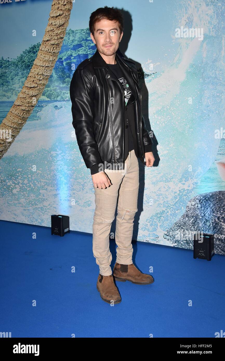 Francesco Sole attending the Italian premiere of Disney's 'Oceania,' at ...