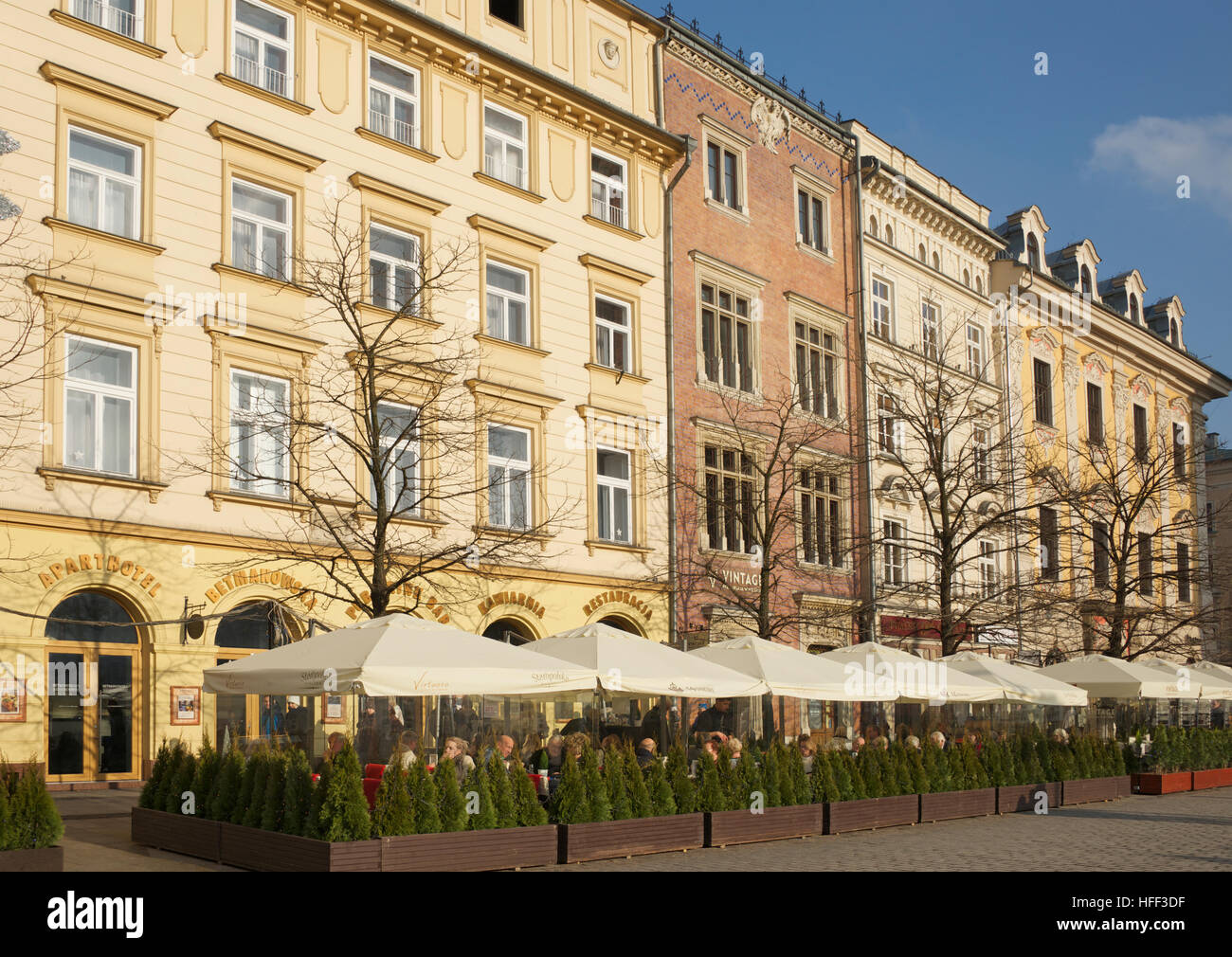 Cafes restaurants market square hi-res stock photography and images - Alamy
