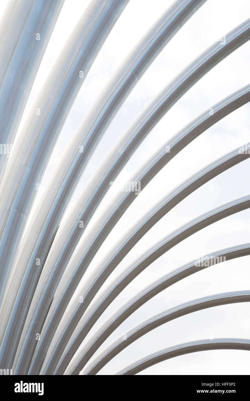 Metal Structure Background on Motorway Stock Photo - Alamy