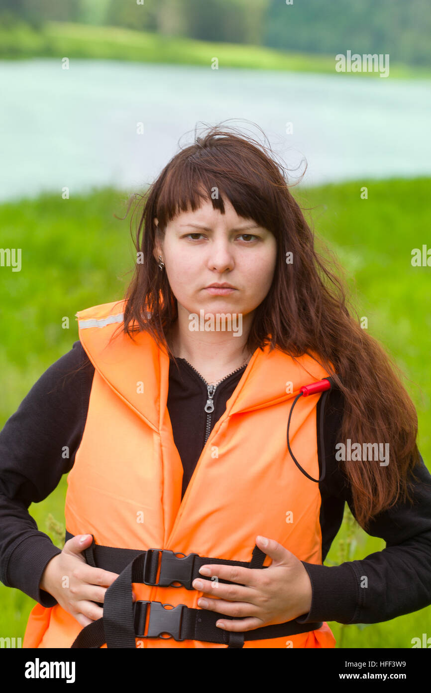beauty of nature and girl guide Stock Photo - Alamy