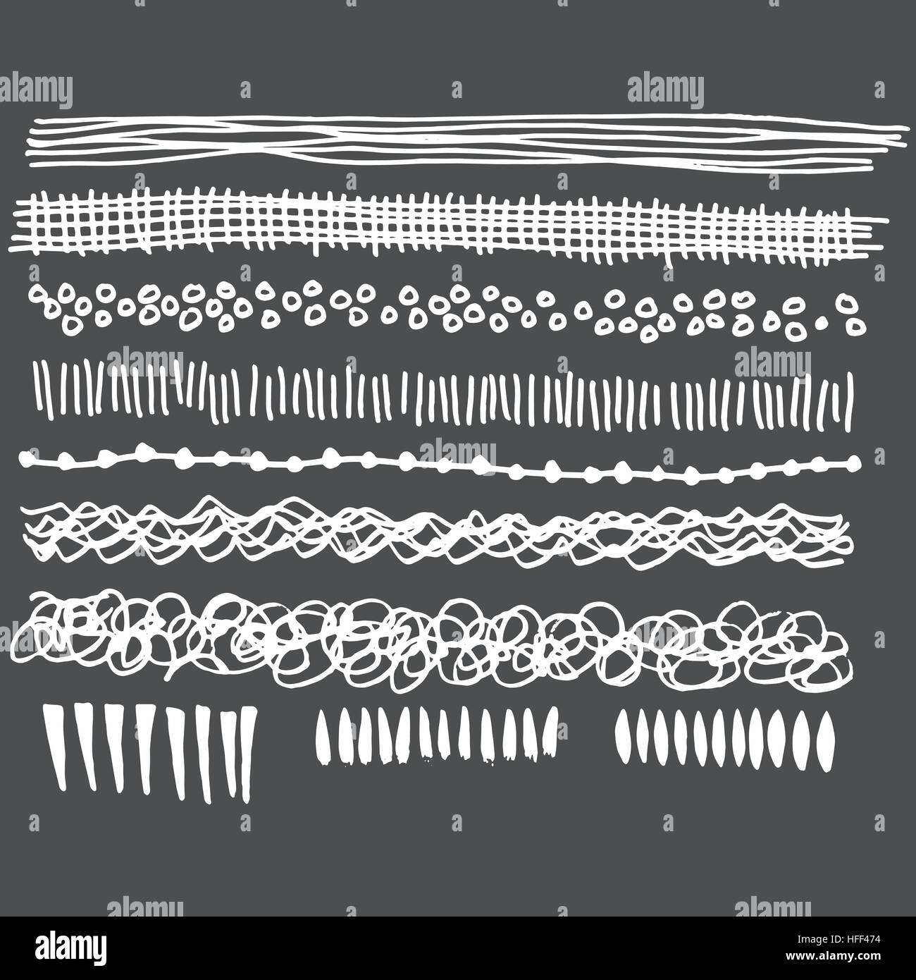 Black chalk lines Stock Vector Images - Alamy