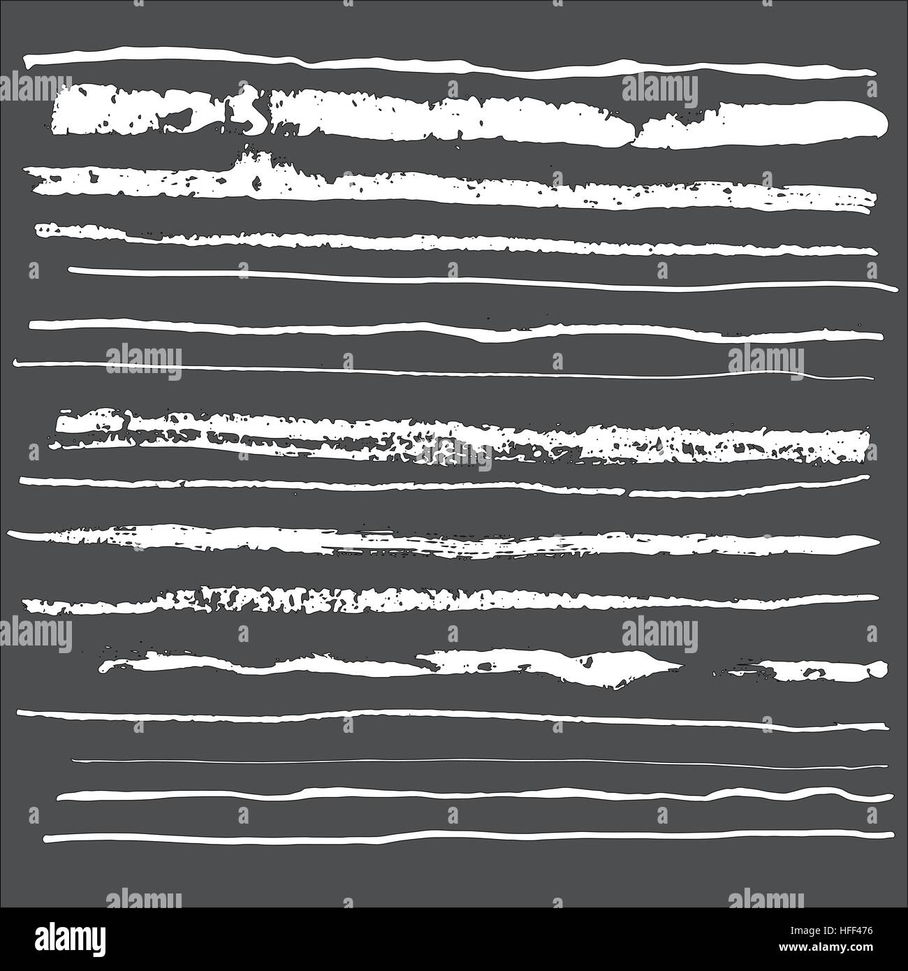 Hand drawn lines, doodles, blobs and splats using artistic media such ...