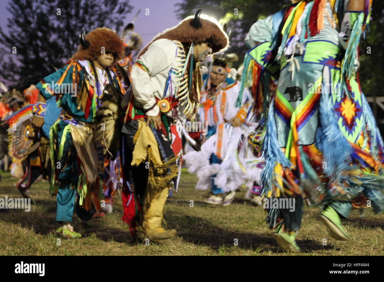 Traditional meskwaki fox pow native wow american hi-res stock ...