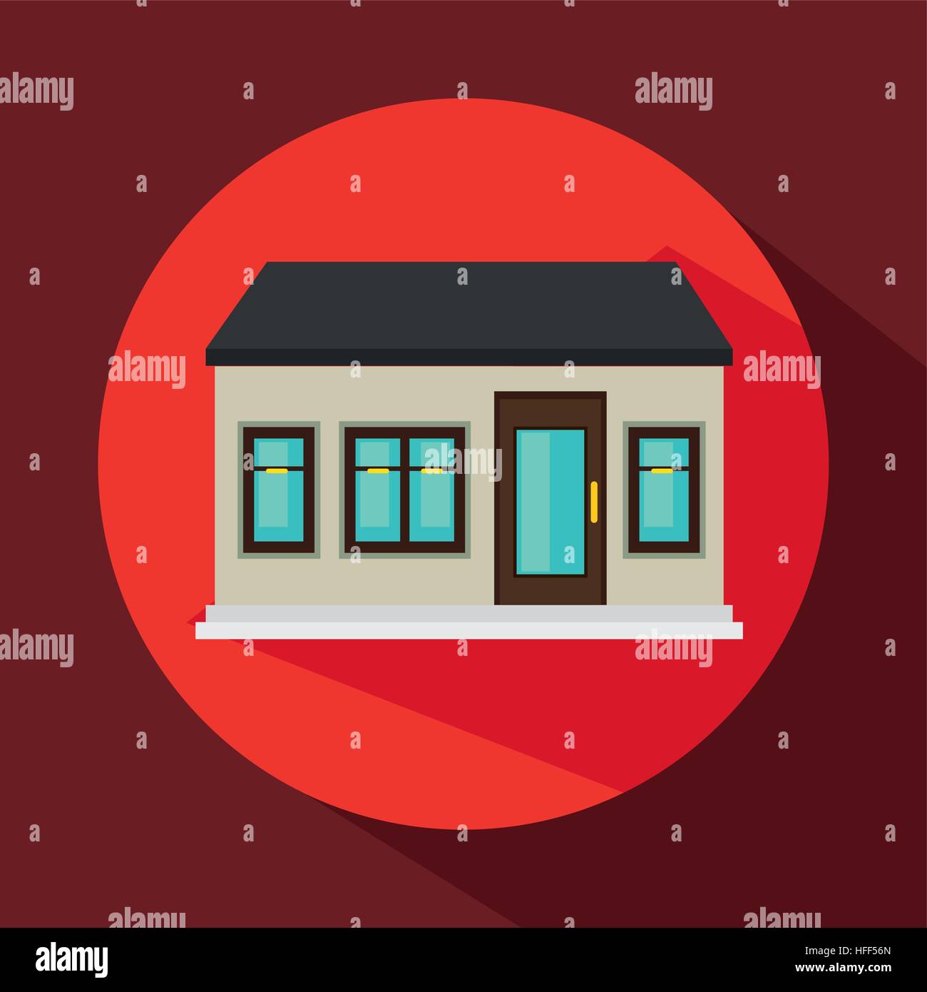 exterior house isolated icon vector illustration design Stock Vector ...