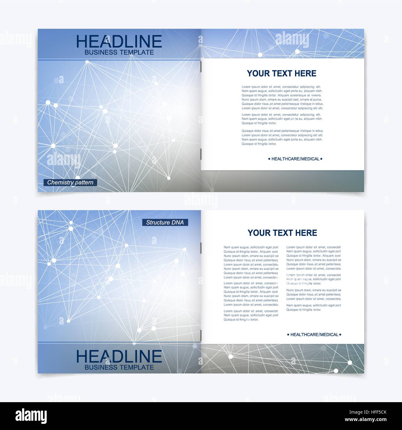 Templates for square brochure. Leaflet cover presentation. Business ...