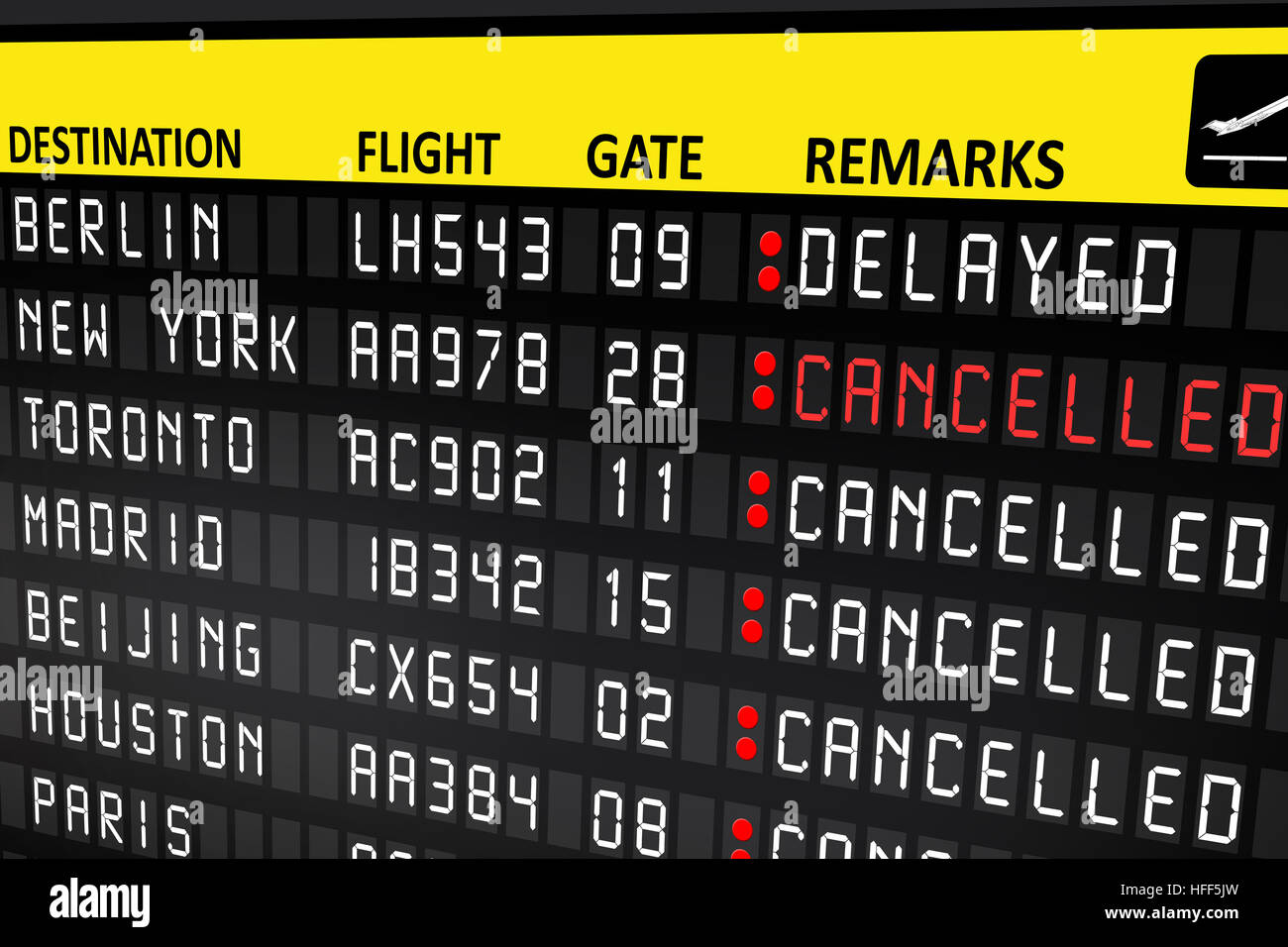 Delayed hi-res stock photography and images - Alamy