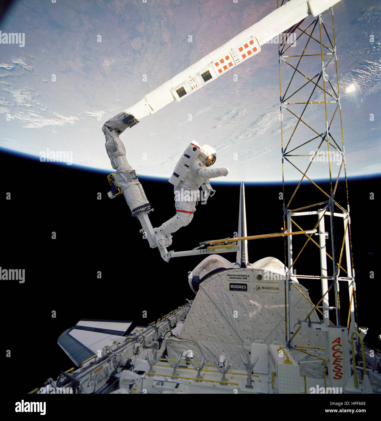 NASA studies various structures designed for use in space, including ...