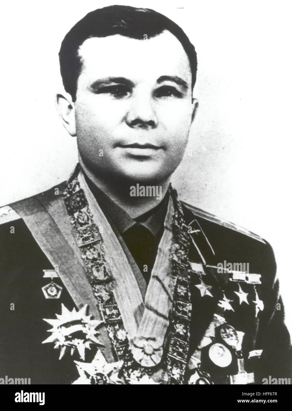 Yuri Gagarin, the first human in space, became an international symbol ...