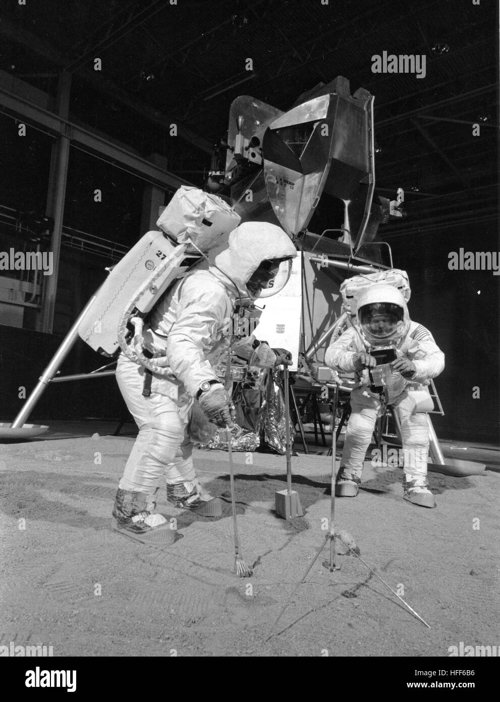 Apollo 11 Crew During Training Exercise 2002-000032 Stock Photo - Alamy