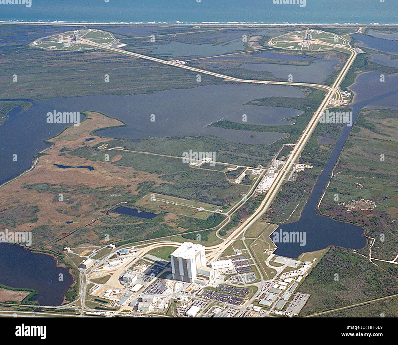 Kennedy space center aerial hi-res stock photography and images - Alamy