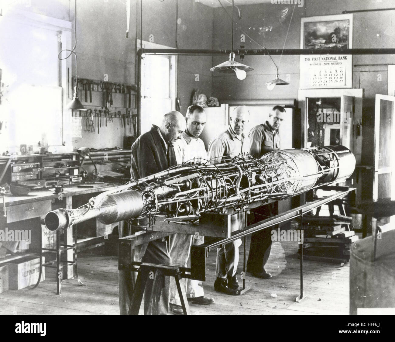 The Goddard rocket with turbopumps is a key development in rocket ...