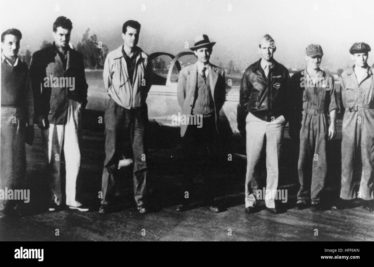 The JATO (Jet-Assisted Take-Off) flight test crew conducts tests to ...